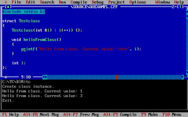 DOS Programmierung Tutorial - Compiler aufwärmen - Technology Blog DOS Programmierung Tutorial - Compiler aufwärmen - Technology Blog