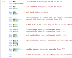 C64 Assembler Programmierung - Interrupts und Scanlines - Technology Blog